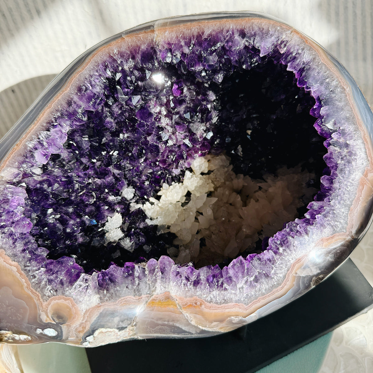 Amethyst Druzy Cluster – Natural Crystal for Clarity & Calm
